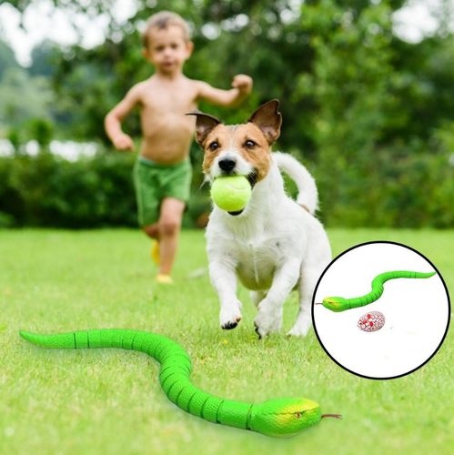 Kids Interesting Remote Control Snake Fake Rattlesnake Model for Prank ...