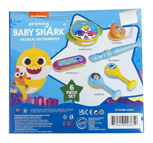 Nickelodeon pinkfong Baby Shark Musical Instruments BS-20365 | eBay