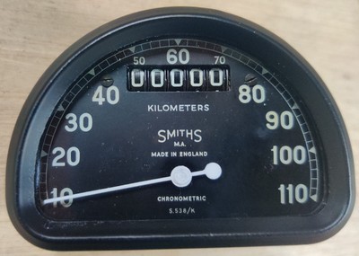 SMITHS S.538/K CHRONOMETRIC D SHAPE SPEEDOMETER ARIEL - BSA - NORTON ...