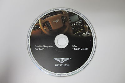 Bentley 2004 Satellite Navigation GPS North Central USA CD-ROM ...