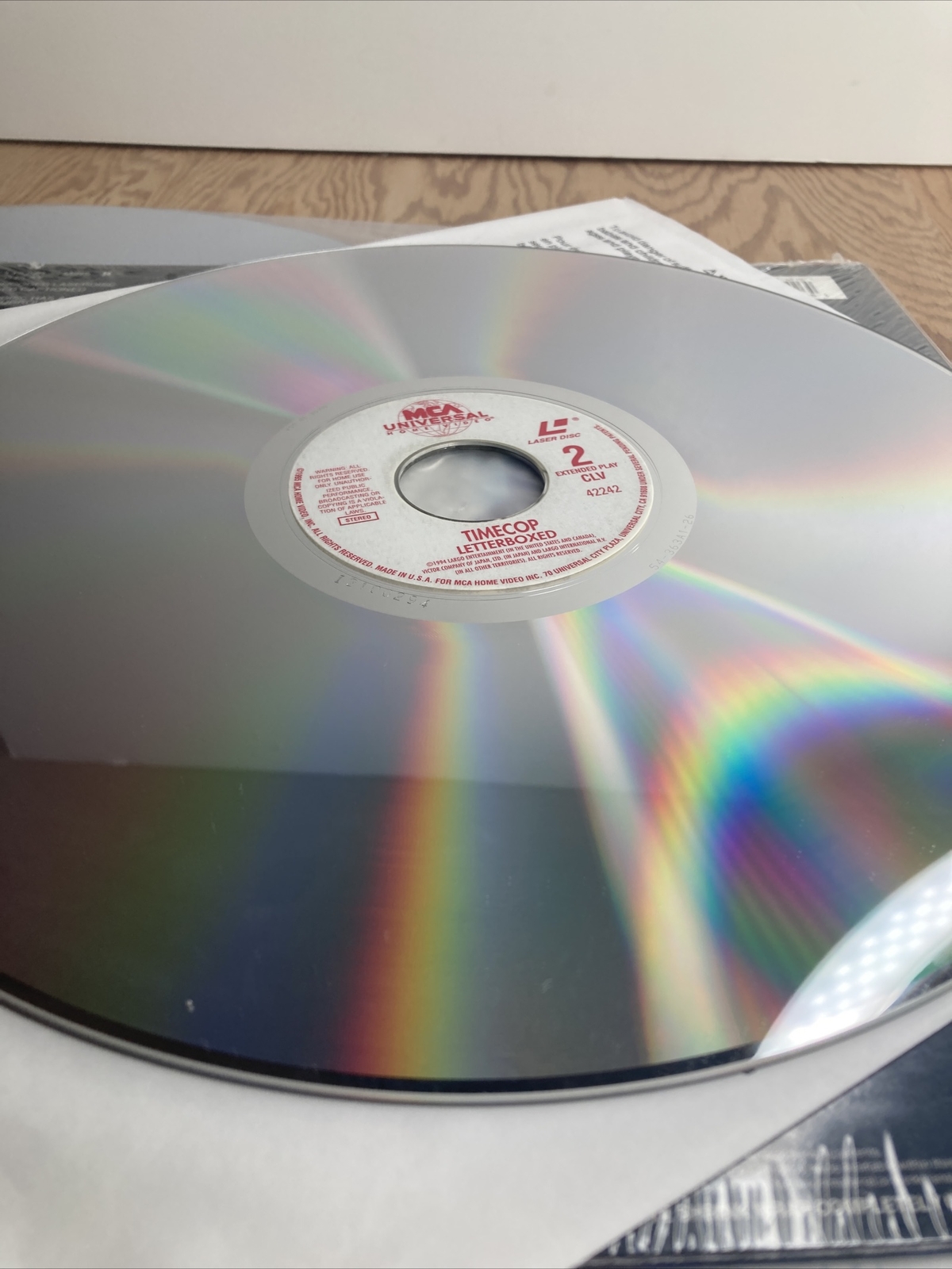 90s Nostalgia Action Laserdisc Bundle Lot - Timecop - Lethal Weapon 2 ...