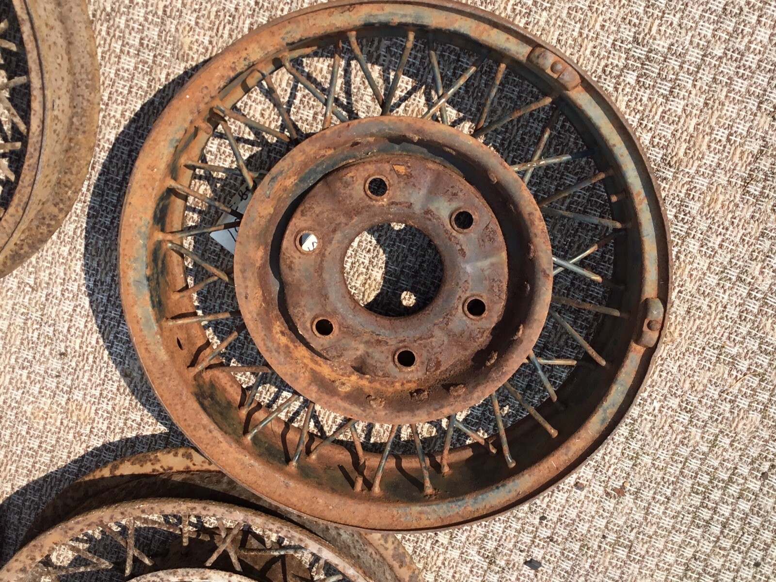 Vintage Wire Wheel 19”- 1920’s 1930’s - 6 Lug. | eBay