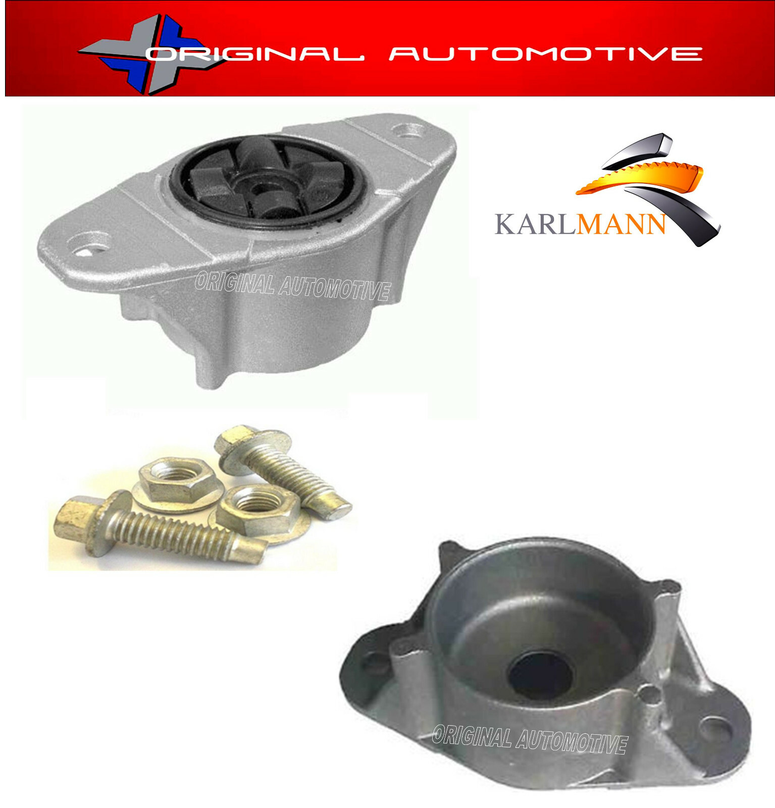 for MAZDA 2 2007-2015 REAR L/R SHOCK ABSORBER TOP STRUT MOUNT MOUNTINGS ...