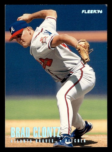 Brad Clontz 1996 Fleer Card #289 Atlanta Braves | eBay