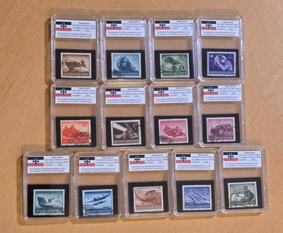 WW2 WWII Third Reich Nazi Germany Military War heroes battle Stamps ...