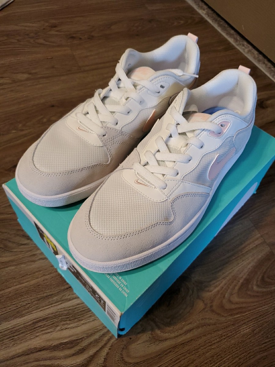 [ナイキ] SB アリウープ [W SB ALLEYOOP] サミットホワイト/ウォッシュドコーラル/サミットホワイト/ホワイト CQ0369-101 Nike SB Alleyoop CQ0369 101 Summit White / Washed Coral Women's