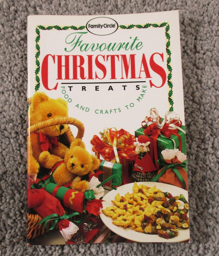 Family Circle Cookbook Vintage Christmas Treats Mini Cookbook Recipes ...