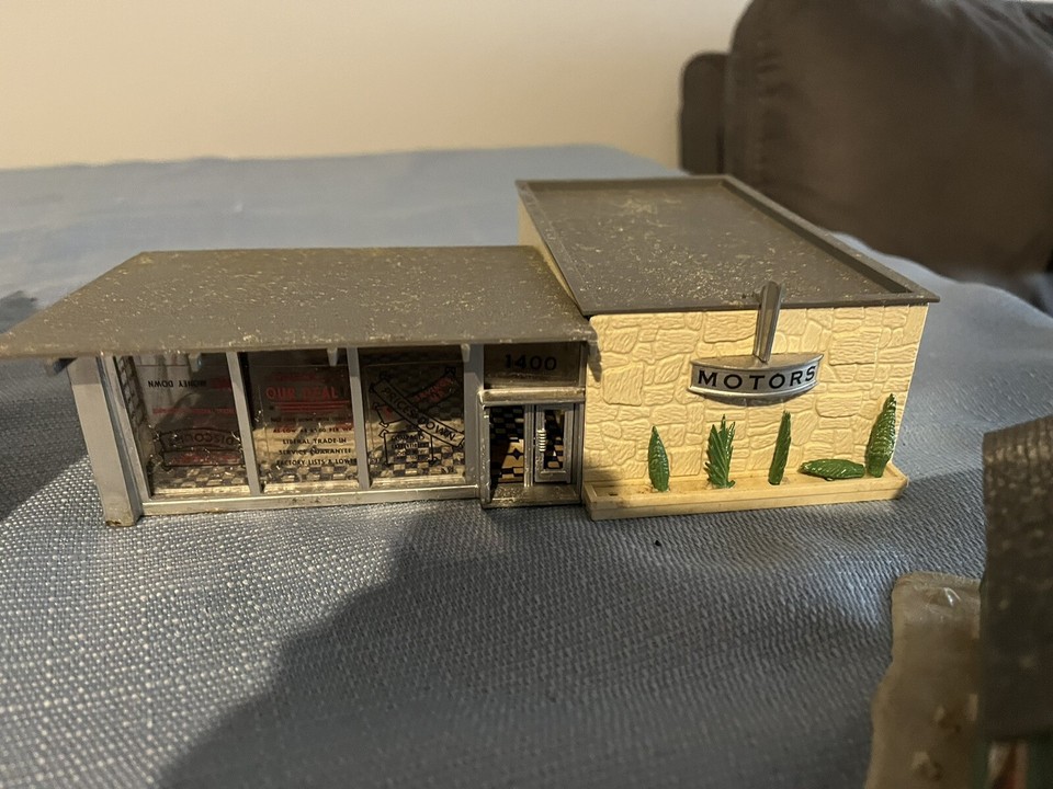 HO Scale Plastic Buildings- 4Pieces - Hometown Businesses | eBay