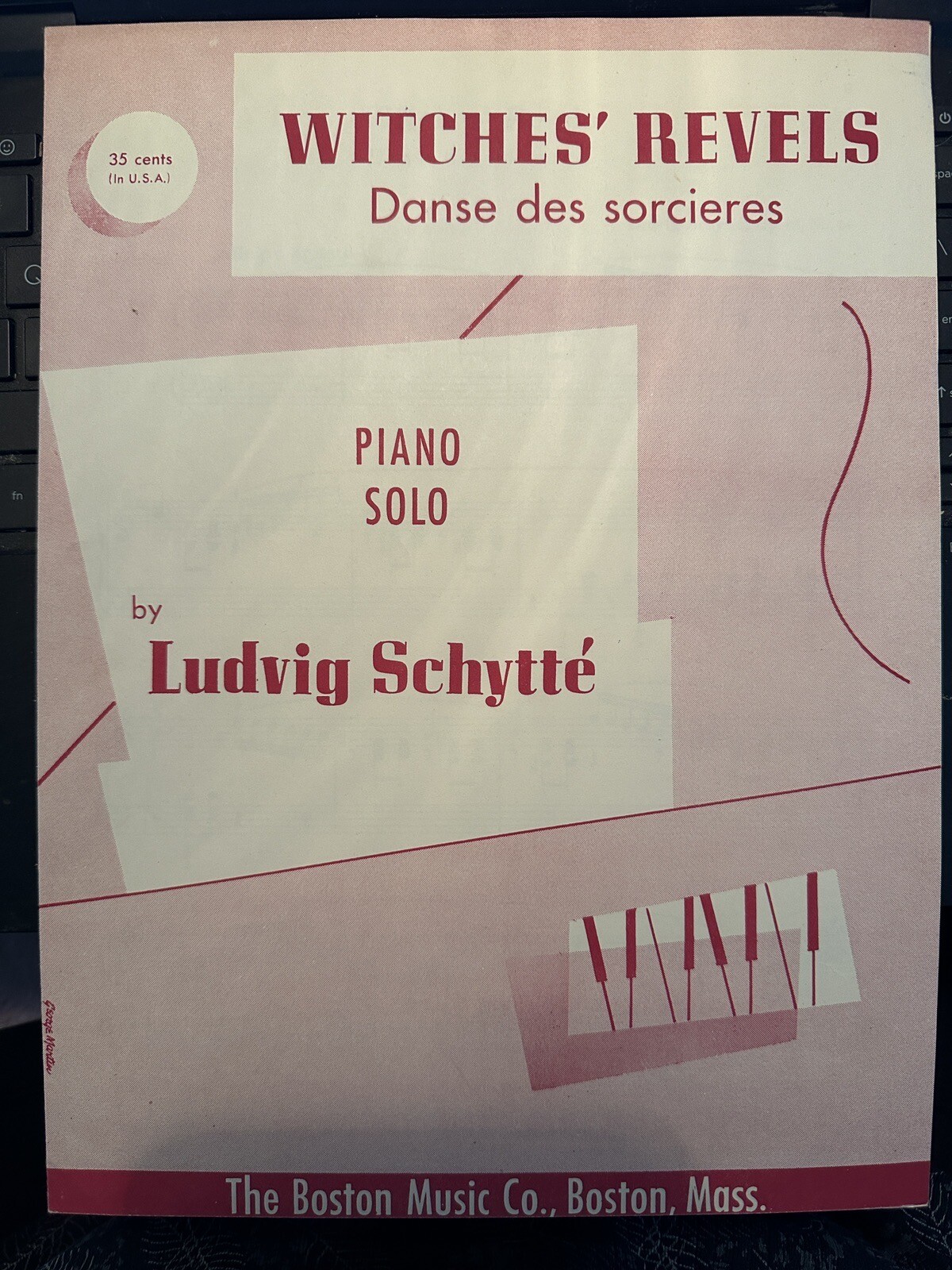 1950 Halloween sheet music WITCHES’ REVELS: Danse Des Sorcerer (schytte ...