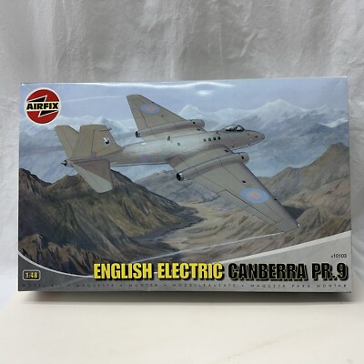 RARE Airfix A10103 1/48 English Electric Canberra PR.9 Plastic Model ...