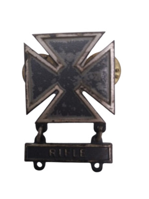 Vintage WWII Era IRON CROSS Pin Award Rifle Marksman Badge | eBay