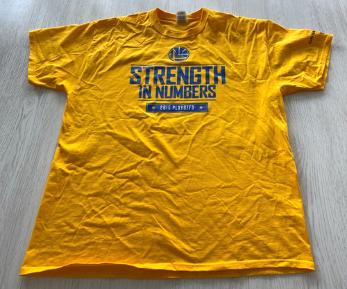 2015 Strength In Numbers Golden State Warriors GSW Playoffs t-shirt ...