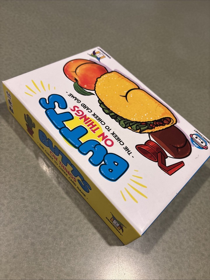 15) Butts on Things - The Cheek to Cheek Card Game Box - Gamewright ...