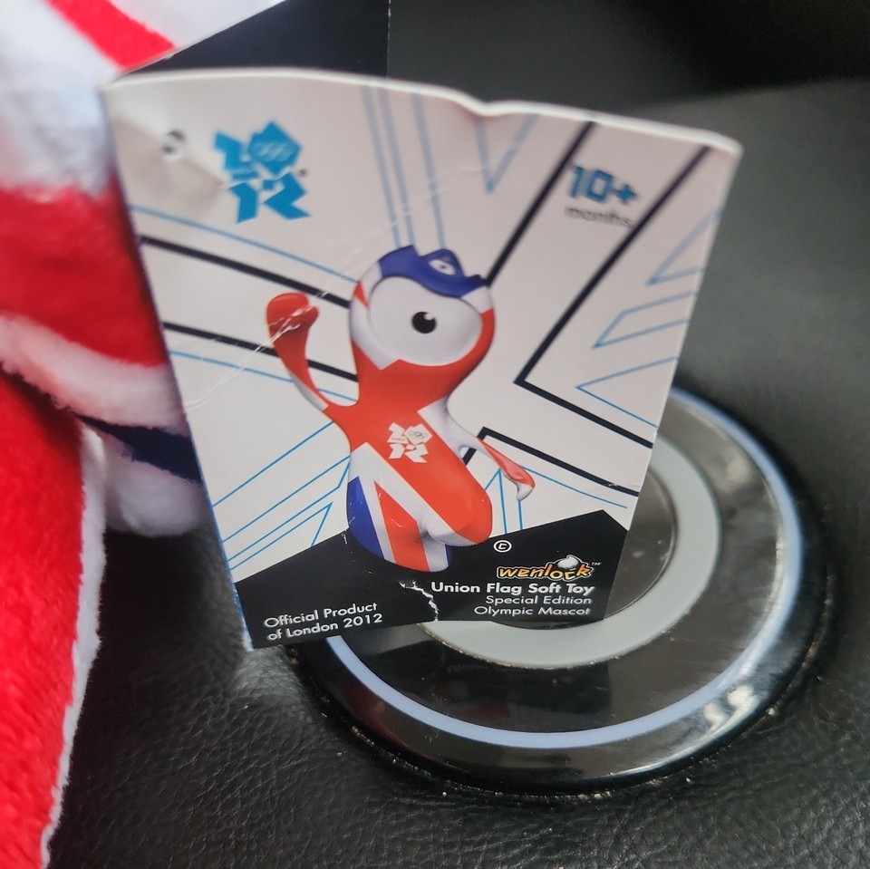 London 2012 Olympics: Wenlock- Union Flag Soft Toy. Special Edition ...