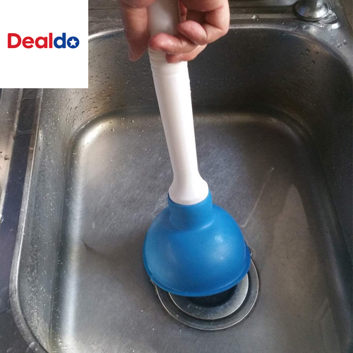 Drain Plunger, Small Hand Force Plumber Helper, Little 4 Inch Cup Clog ...