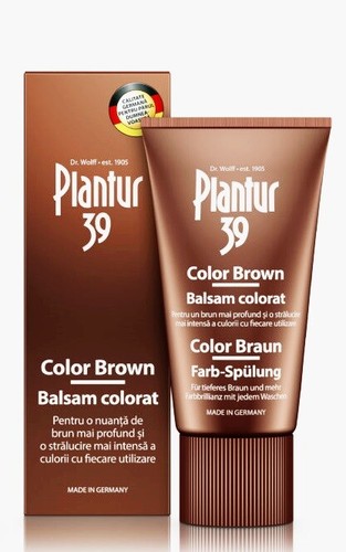 Plantur 39 color brown balm caffeine complex more intense brown hair ...