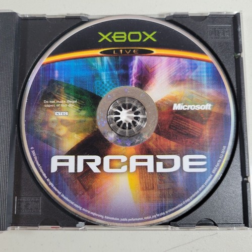 Xbox Live Arcade Microsoft Xbox 2005 Original Xbox Game Disc Only in ...