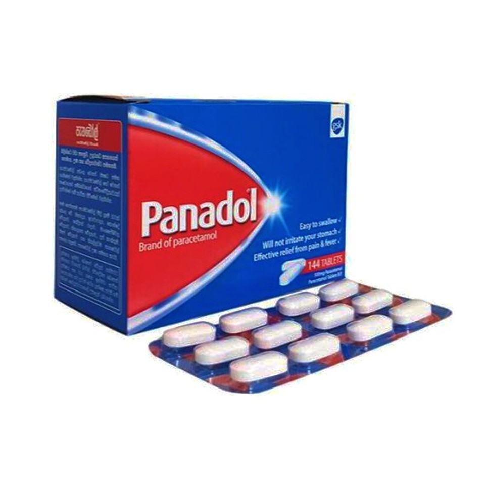 144 Paracetamol 500mg Tablets Pain Killer for Headache & Fever Relief ...