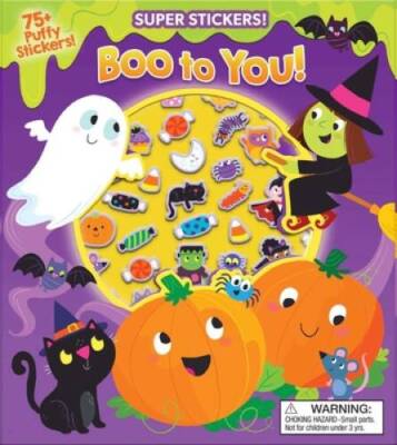 Boo to You Halloween Super Stickers - Paperback By Fischer, Maggie ...
