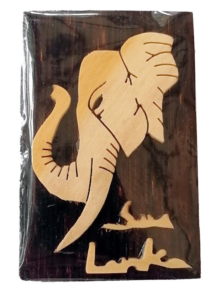 Magnet Wood Refrigerator Handmade Fridge Elephant Sri Lanka New Decors ...