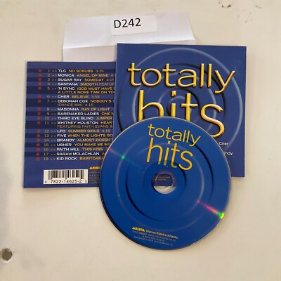 Totally Hits by Various (CD, 1999, Arista) No Case No Tracking #D242 ...