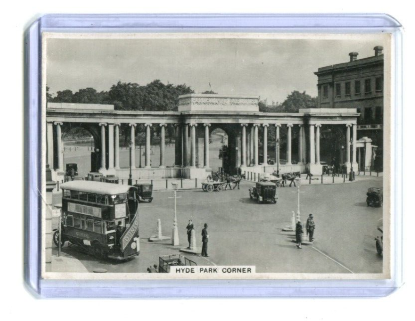 1939 ARDATH CIGARETTES REAL PHOTOGRAPHS OF FAMOUS LANDMARKS #16 HYDE ...