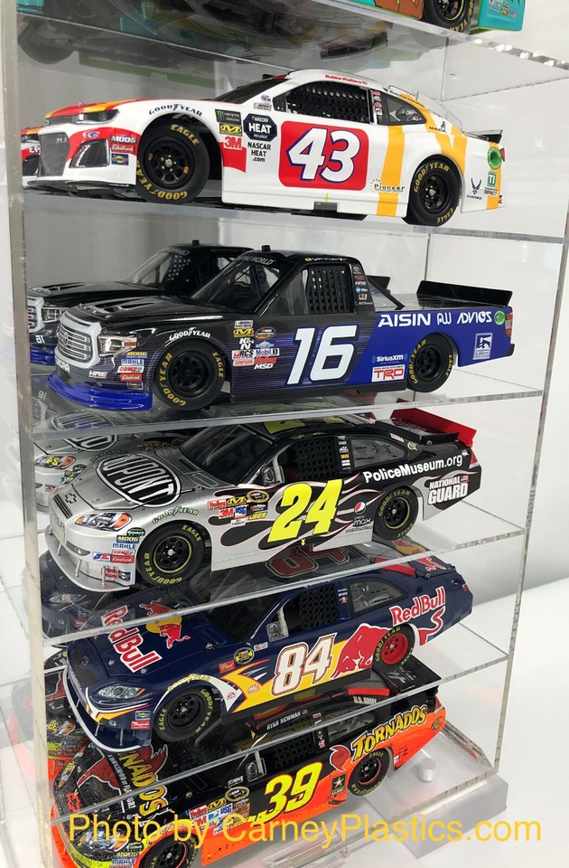 NASCAR 1:24 Diecast Display Case 8 Car Vertical | eBay