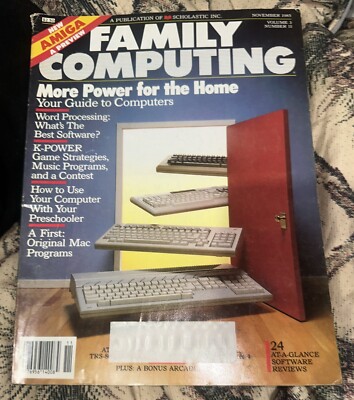 Vintage Family Computing Magazine November 1985 Vol.3, #11 | eBay