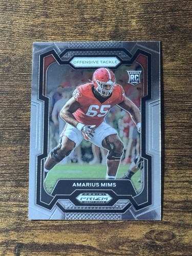 2024 Georgia /Cincinnati Bengals Amarius Mims Panini Prizm Draft Picks ...