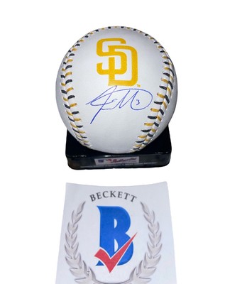 Jackson Merrill Signed Baseball San Diego Padres Autographed Auto ...