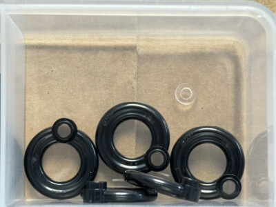 LEGO Parts - Black Minifigure, Utensil Flotation Ring - No 30340 - QTY ...