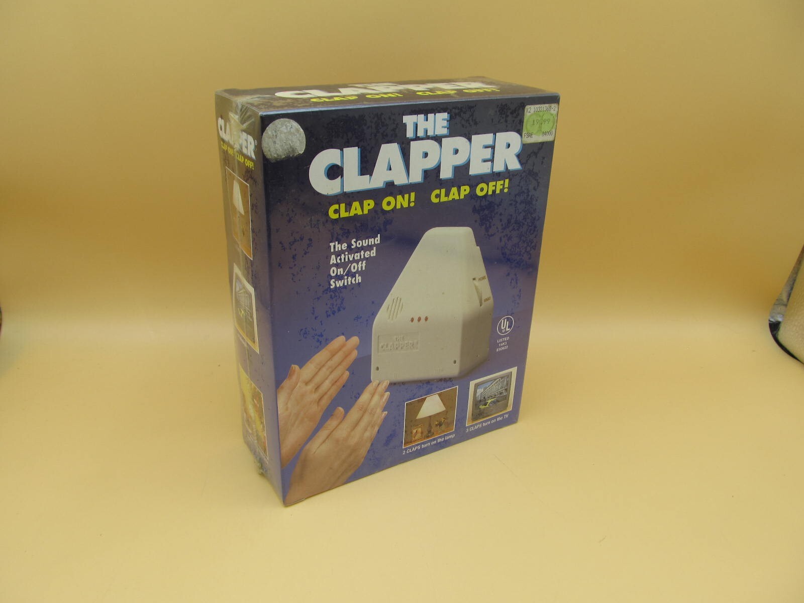 The Clapper Original Sound Activated On/Off Switch Vintage 2 Outlet New ...