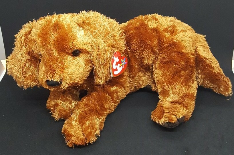 Ty+Beanie+Buddies+Brown+Dog+Named+Fitz+From+2004+12%22 for sale online ...