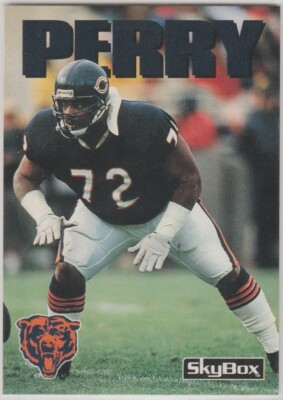 1992 Skybox Impact #24 William The Refrigerator Perry Chicago Bears ...