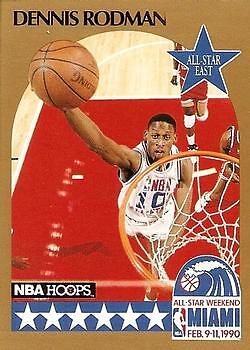 1990-91 Hoops #10 Dennis Rodman All Star East | eBay
