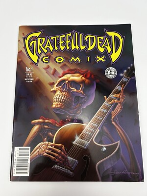 GRATEFUL DEAD COMIX VOL 1 NO 1 Comic Book KITCHEN SINK Jerry Garcia ...
