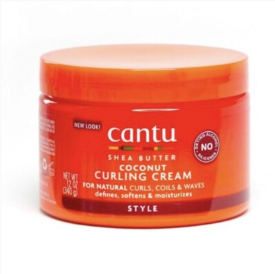 Cantu Coconut Curling Cream, Shea Butter 12 Ounce FREE SHIPPING | eBay