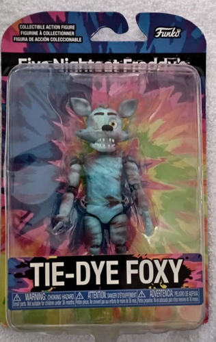 Five Nights At Freddy Funko Tie Dye Foxy 5 in Action Fiqure | eBay
