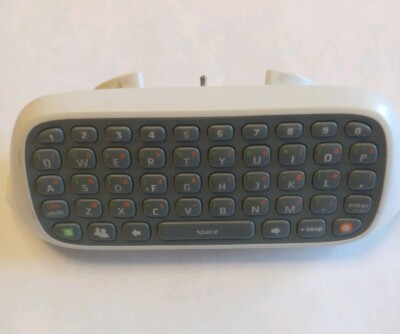 Genuine Official OEM Microsoft Xbox 360 Chatpad Keyboard Text Keypad ...
