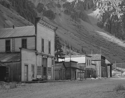 Eureka, Colorado, 1940's, Ghost Town, Old Photo, New Reproduction ...