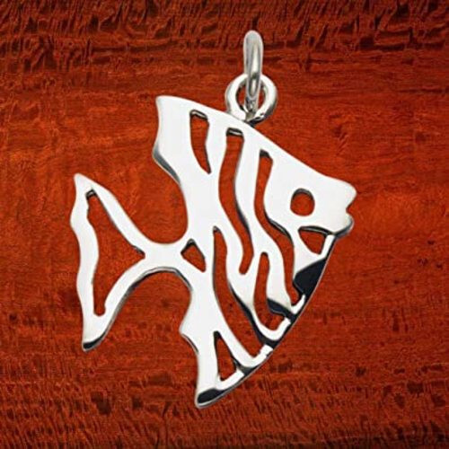Wild Things Sterling Silver Openwork Sunfish Pendant | eBay