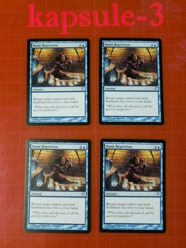 4x Runic Repetition | Innistrad | MTG Magic Cards | eBay