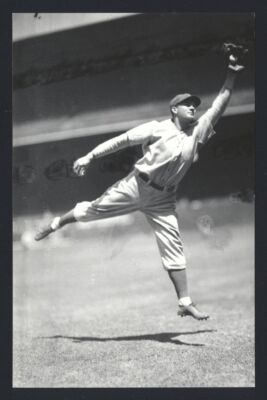 PINKY HIGGINS Real Photo Postcard RPPC 1933-36 Athletics George Burke ...