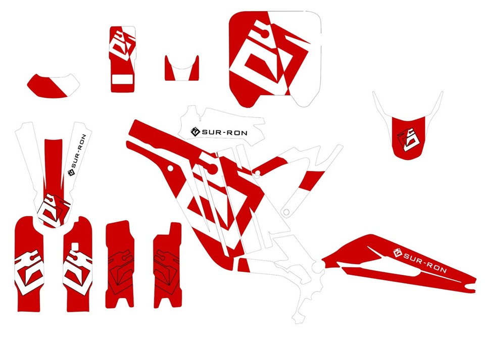 Sur-ron Stickers , Surron Graphics Kit, Sur ron stickers, Sur-Ron Wrap ...
