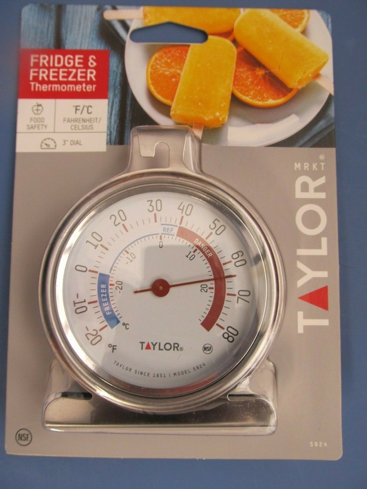 Taylor Classic Refrigerator Thermometer #5924 NEW | eBay