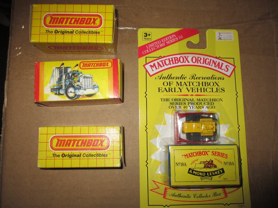 (4) Matchbox VEHICLE COLLECTION ALL NEW in BOXES | eBay
