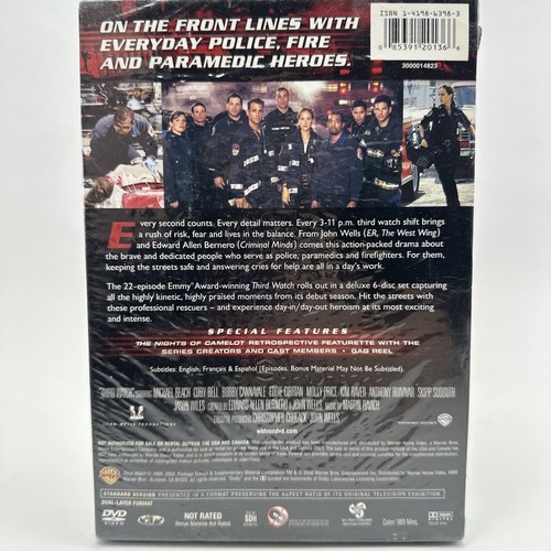 New Third Watch Complete First Season 1 DVD Set w/ Bonus Features 2008 ...