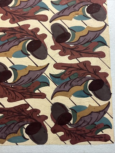 “ACORNS” LEAVES NATURE ORIGINAL WATERCOLOR PAINTING by ELIZABETH ...