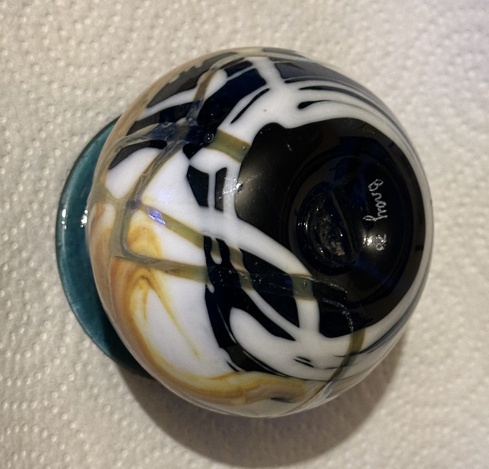 1979 Charles Bray Studio Art Glass Vase | eBay