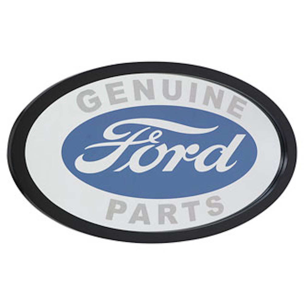 Ford Genuine Parts Oval Wall Mirror With Ford Logo - 24" x 17" FRD ...
